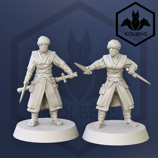 🏜️ Desert Assassins・ STL File for ・Cults