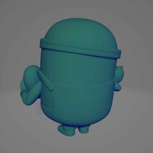 👹 minion bob with hearth・ 3D File for 3D printing・Cults