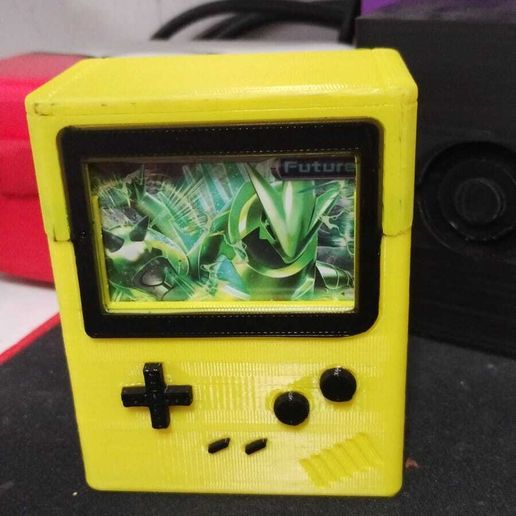 📦 GameBoy TCG Pokemon TCG Deck Box・Arquivo STL para Impressão 3D・Cults