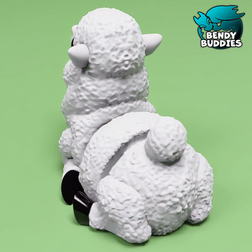 🐑 Wooly Cute Sheep / Farm Animal Articulated / Print-in-Place Herd ...