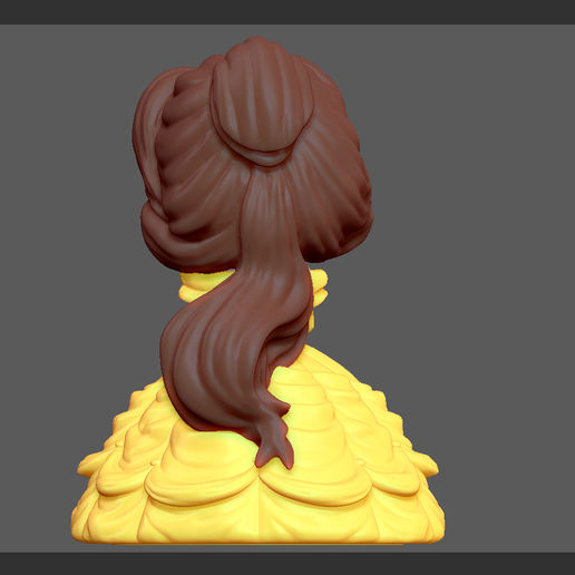👸 BELLE PRINCESS BABY 2 STATUE BEAUTY AND THE BEAST DANCE DISNEY ANIME ...