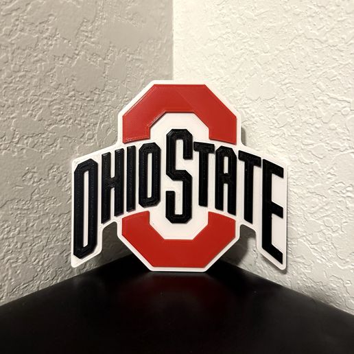 🎨 Ohio State Logo (Multi and Single Color Friendly)・ 3MF File for 3D ...