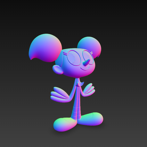 🥼 Dee Dee Cartoon network・ STL File for 3D printing・Cults