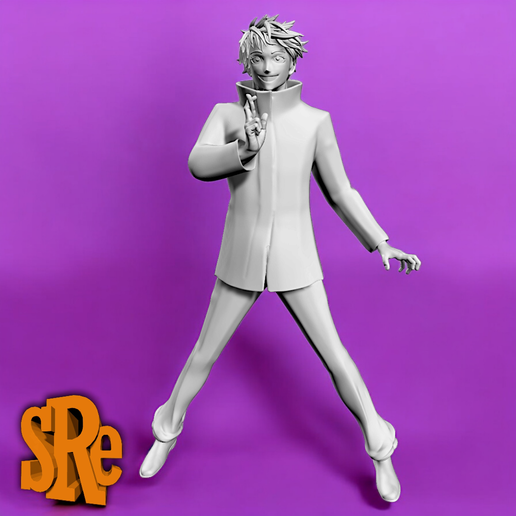 STL file Gojo - Jujutsu Kaisen 👾 (3MF)・3D printable model to download・Cults