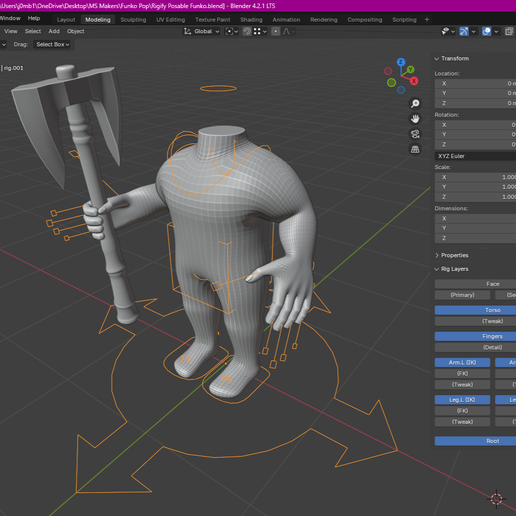 Free 3D file Blender Rigify Setup for Beginners. 🧞‍♂️ ・3D printing model to download・Cults