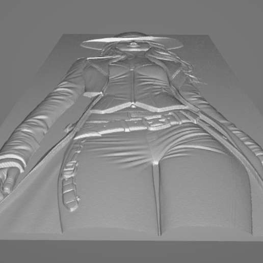 🤠 Cowgirl – Western Artistic – 3D STL Model・ 3D File for 3D printing ...