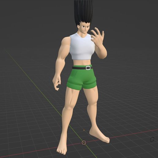 🏹 Gon Freecss - Hunter x Hunter・ STL File for 3D printing・Cults