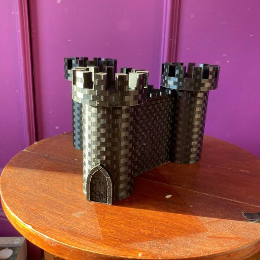 🏰 Caerlaverock Castle Planter・Free STL File for ・Cults