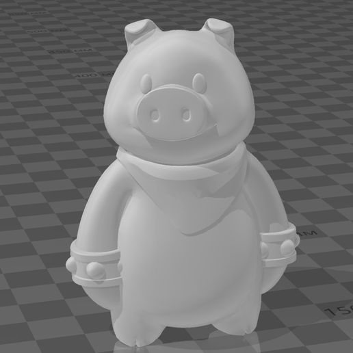 OBJ file Party Animals Bacon 🥳 ・3D printing template to download・Cults