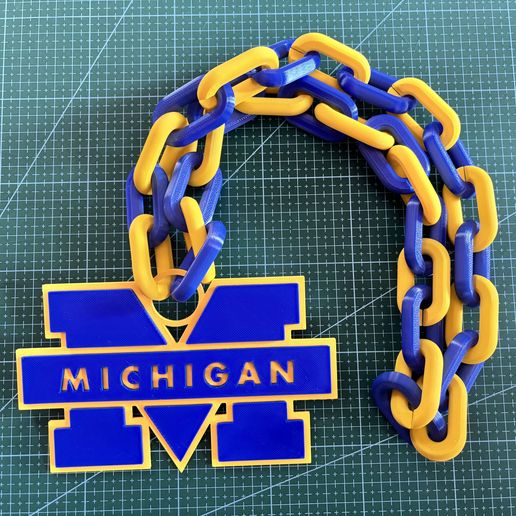 🏈 Michigan Wolverines NCAAF Network・ STL File for 3D printing・Cults