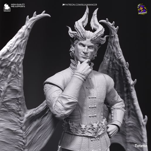👤 Raphael | Baldur's Gate 3 | 278mm (Full Body + Bust)・ 3D File for 3D ...