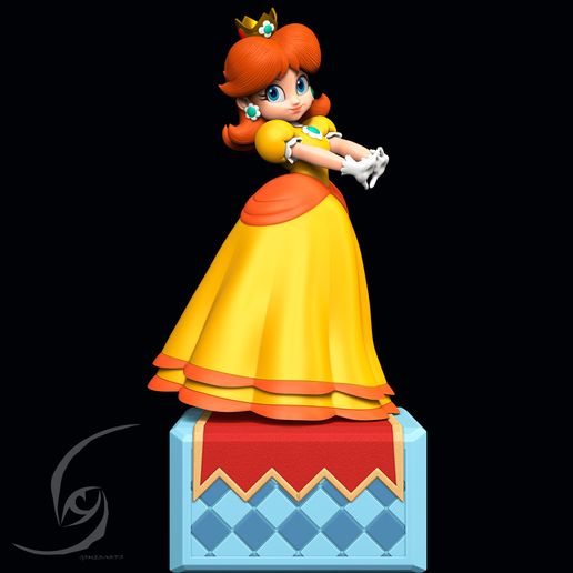 👸 Princess Daisy・ 3D File for 3D printing・Cults