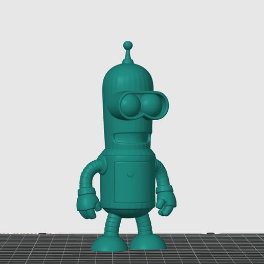 🤖 Chibi-Bender, the Bending Robot.・ STL File for 3D printing・Cults