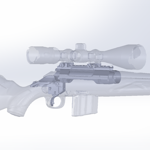 🩻 Ruger American Gen 2 3D Scan・ STL File for 3D printing・Cults