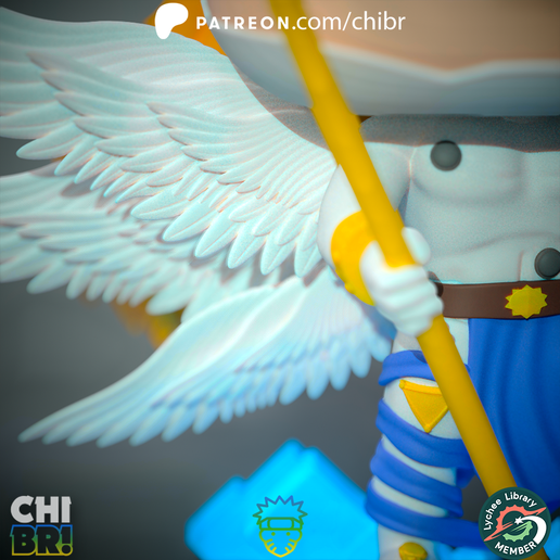 🐉 Angemon - Digimon - Funko・Archivo 3D para Impresión 3D・Cults