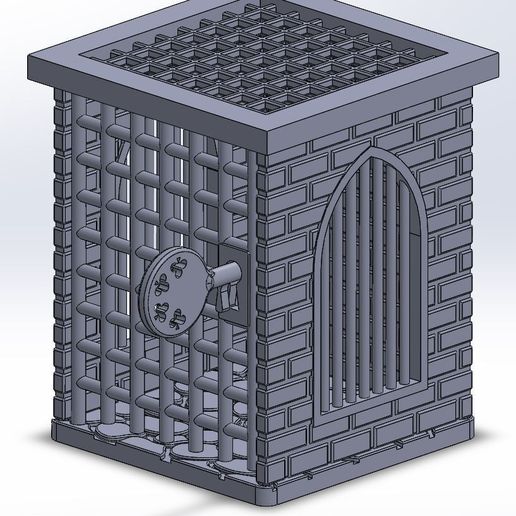🎲 Dice Jail・ STL File for 3D printing・Cults