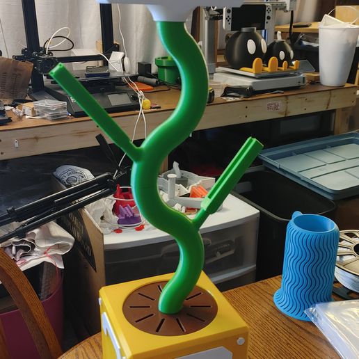 🌿 Nintendo Switch Plant Stand (Charging) (UPDATED)・ 3MF File for 3D ...