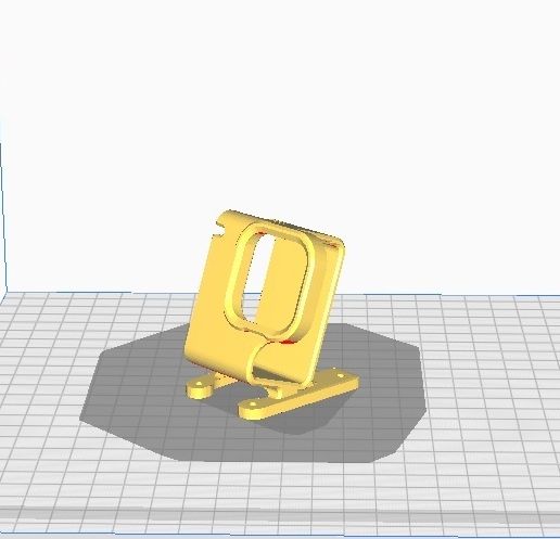 🖼️ SKITZO NOVA FRAME GOPRO HERO 9 FLAT MOUNT 25DEGREE・ STL File for 3D ...