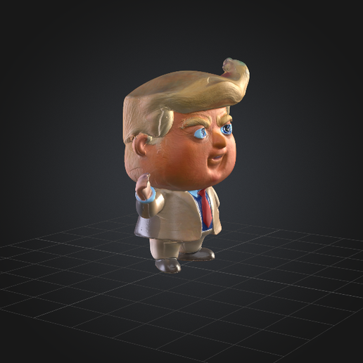 Free STL file Donald Trump 3D Printable Figure 🇺🇸 ・3D print design to ...