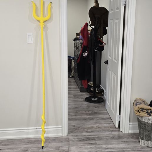 🔱 Gawr Gura Trident - Cosplay Prop・ STL File for 3D printing・Cults
