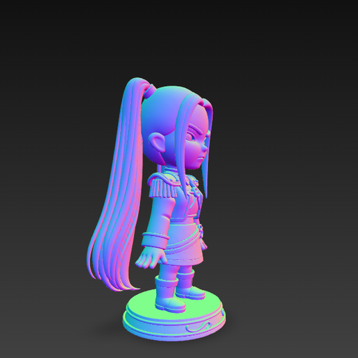 👧 K-Pop Demon Hunters - Chibi Idol Trio (STL) | 3D Printable Girl Group ...