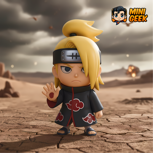 deidara chibi