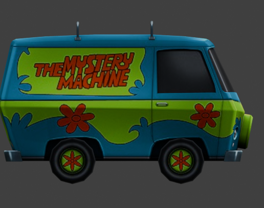 🚐 Mystery Machine - Scooby-Doo Van | 3D Printable STL | Retro Cartoon ...