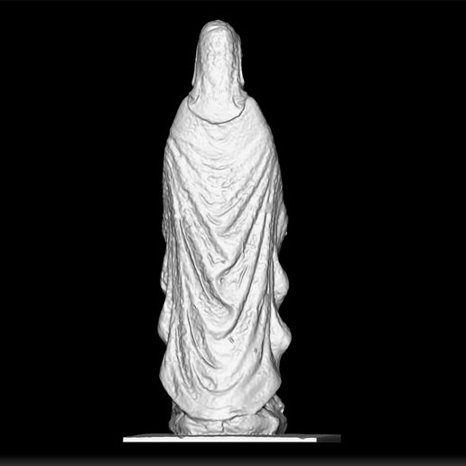 STL file Statue of Mother Mary - 3D Print Virgin Mary Sculpture - Holy ...