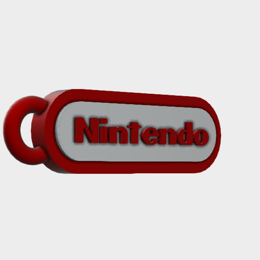 🗝️ Nintendo Keychain・Free STL File for 3D printing・Cults