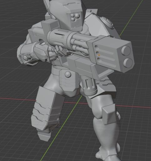 ⚔ Dao/tau firewarrior/grunt fusion specialist・Free STL File for 3D ...