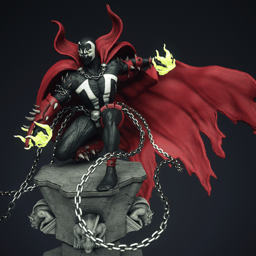 🛃 Spawn・ STL File for 3D printing・Cults
