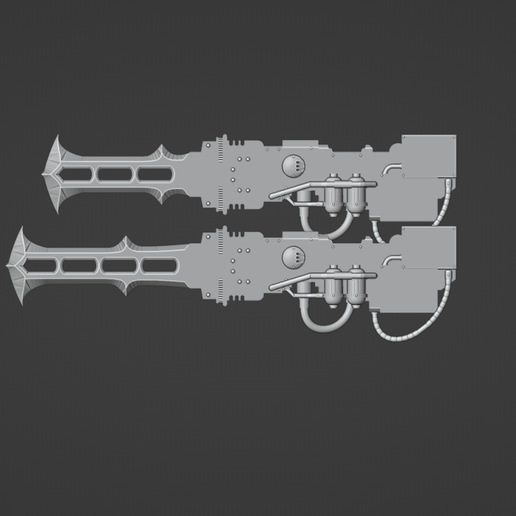 🔫 Vibroblade - proxy melee weapon for knight・Free STL File for 3D ...