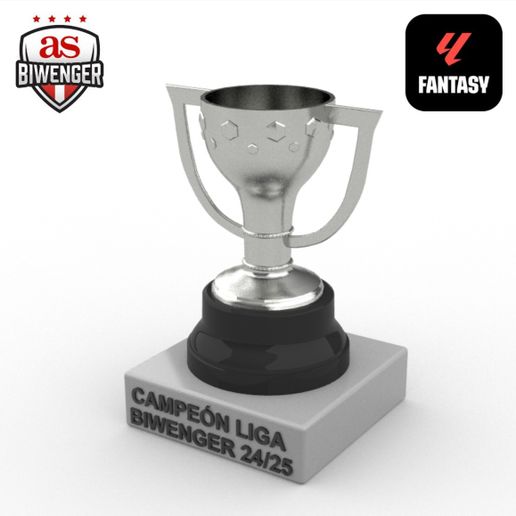 🏆 LA LIGA TROPHY - BIWENGER - FANTASY・ STL File for 3D printing・Cults