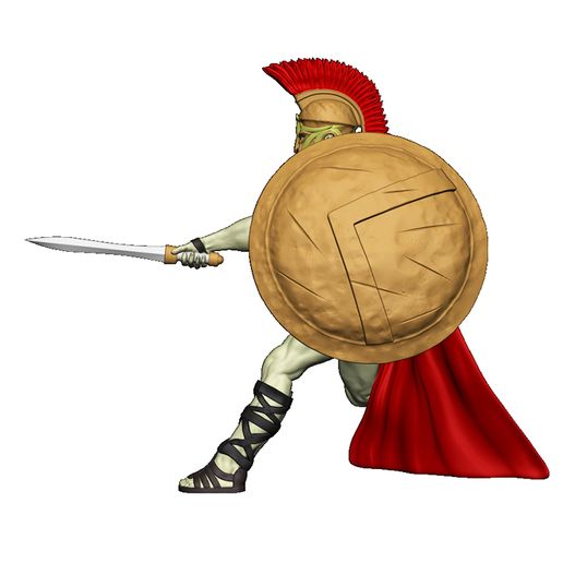 STL file Spartan 12 Starter set Light spartan army 🏛️ ・3D printable ...