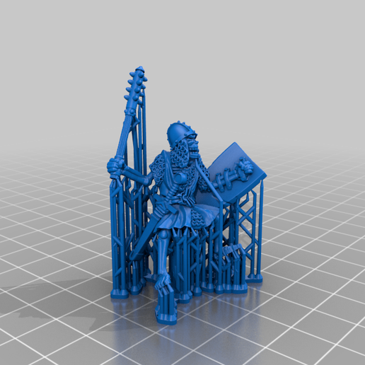 🆓 FREE STL - Undead with Knobbed Mace and Shield・Free 3D File for ・Cults
