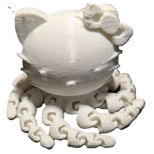 STL file Hello Kitty Octo 👋 ・3D print design to download・Cults