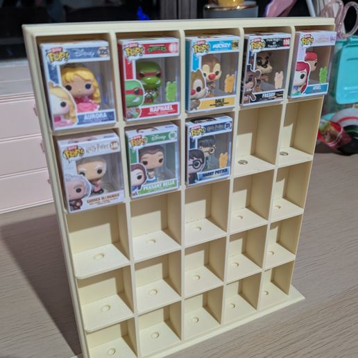 STL file Bitty Pop Storage 🧸 ・3D print design to download・Cults