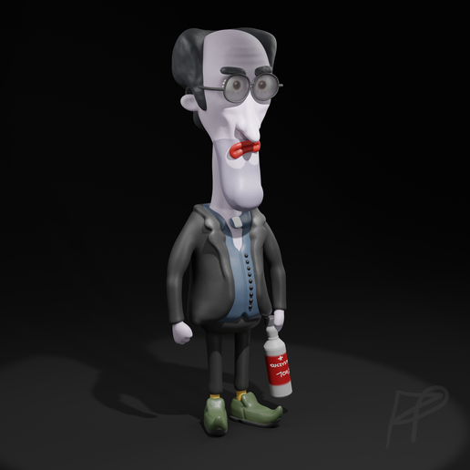 STL file Ojciec Pijo 💅 ・3D printer model to download・Cults