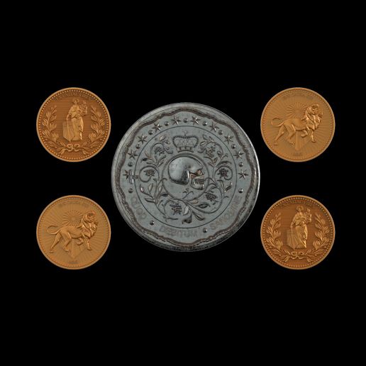 🪙 John Wick Coin Combo Pack・Arquivo STL para Impressão 3D・Cults
