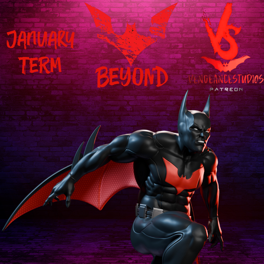 🔮 Batman Beyond・ 3D File for 3D printing・Cults