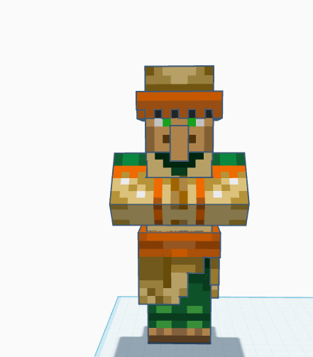 Free STL file aldeano minecraft 🦸 ・3D printing idea to download・Cults