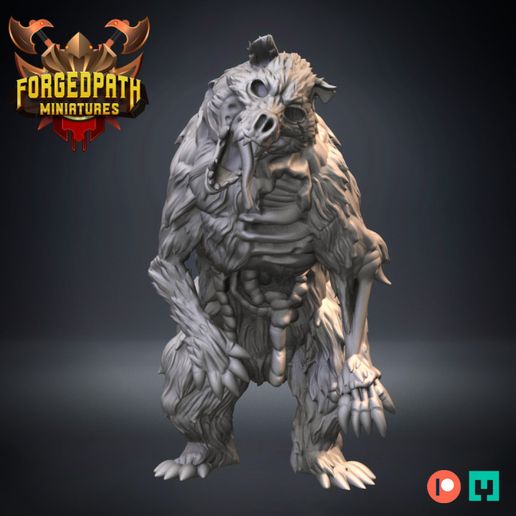 3D file Zombie Bears - Undead 🧟 ・Design to download and 3D print・Cults