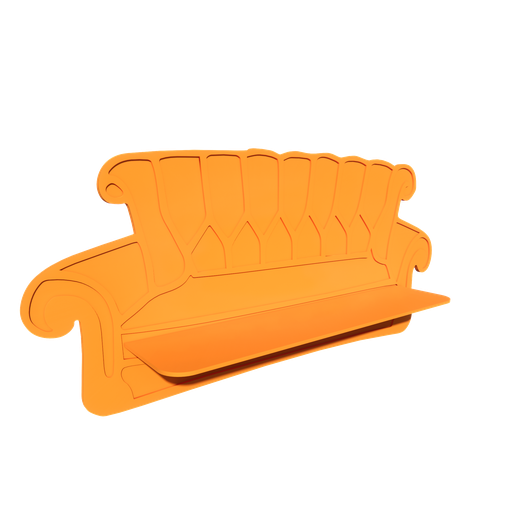 🛋️ Friends Couch (Whole)・ STL File for 3D printing・Cults