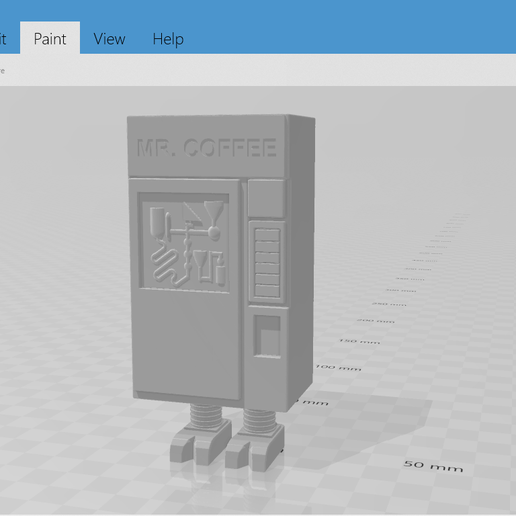 ☕ SpaceBalls VINTAGE Style Mr Coffee Gonk Droid CUSTOM・Free STL File ...