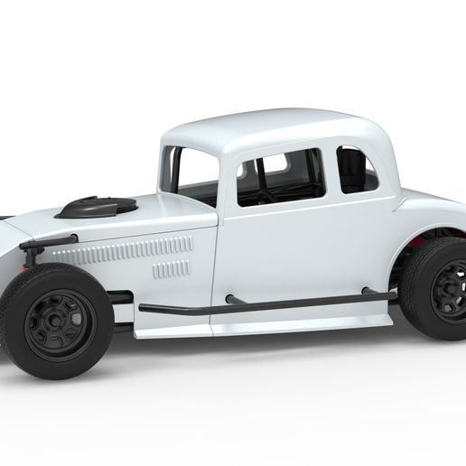 🚗 Canadian vintage modified stock car Scale 1:25・ 3D File for 3D ...