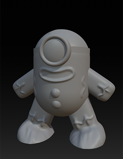 👨 Gingerbread man in the style of Minions・Free STL File for 3D printing ...