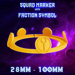 Download 10 3D models from Squad Markers with Faction Symbols listed by ...