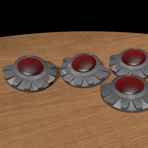 🩸 Lna Inverse/Xellos Demon Blood Talismans Slayers・ STL File for 3D ...