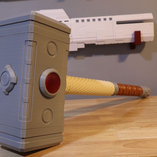 🔨 Custom Artificer Hammer Mace STL (3D Print File)・ 3D File for 3D ...