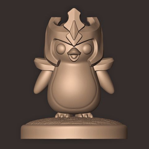 🐧 Pengu // Teamfight Tactics ( League of Legends ) TFT・ OBJ File for ・Cults